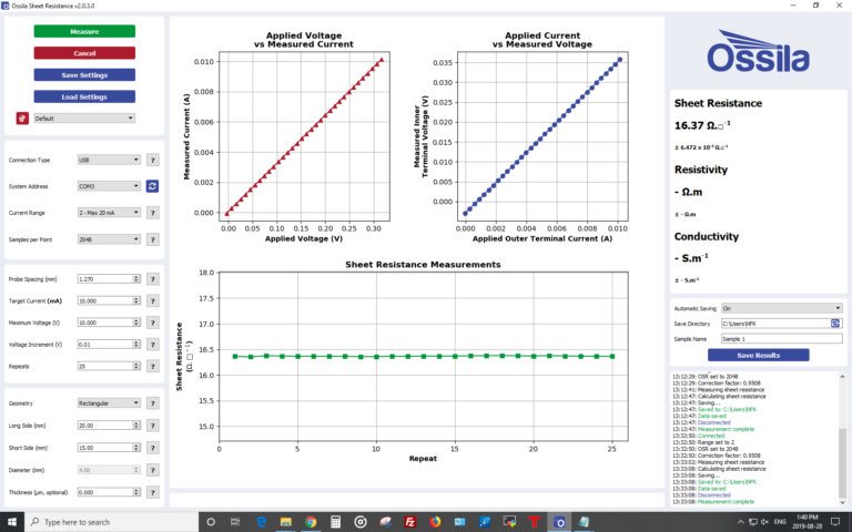 Ossila Four-Point Probe System – CMC Microsystems