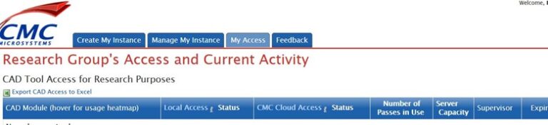 Quick Start Guide: Using CMC Cloud VCAD Design Environments – CMC Microsystems