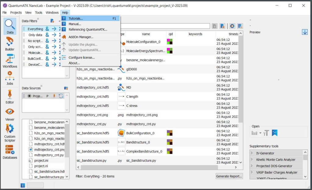 Quick Start Guide: Installing Synopsys QuantumATK Software via CADpass Client Secure Connection ...